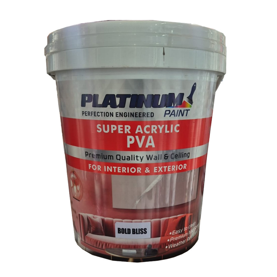 Super Acrylic PVA Wall Paint | 16 Colours | R699/20L | Platinum Paint